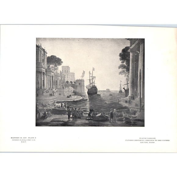 None | Other | Ulysses Restoring Chryseis To Her Father Claude Lorrain ...